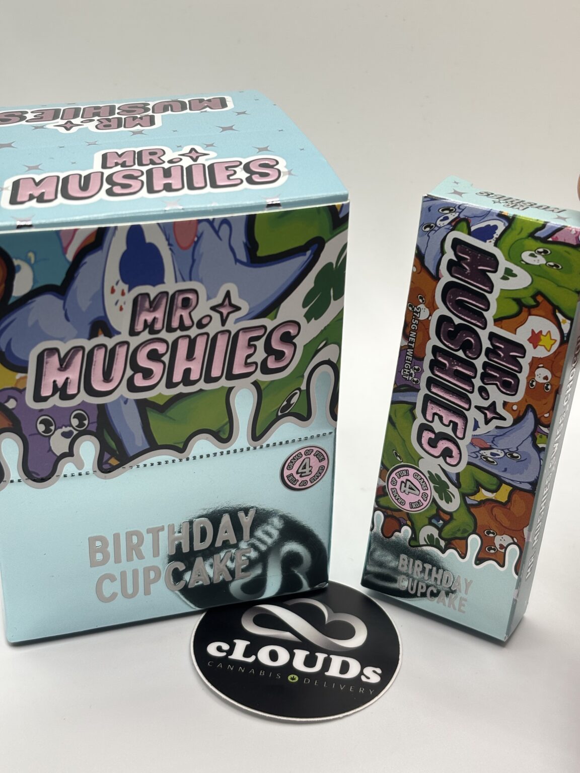 Mr. Mushies – 4g Chocolate Bars – cLOUDs