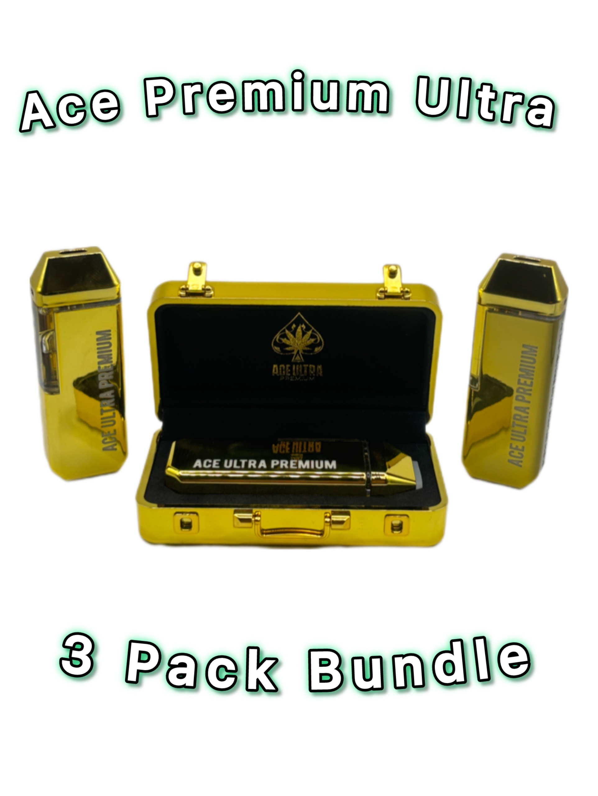 Ace Ultra Premium – Signature Gold Collection Disposable Vape 2G (3 ...